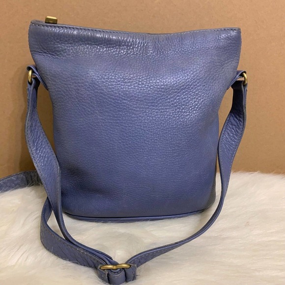 Coach | Bags | Coach Sonoma Vintage Blue Pebbled Leathe Bucket ...